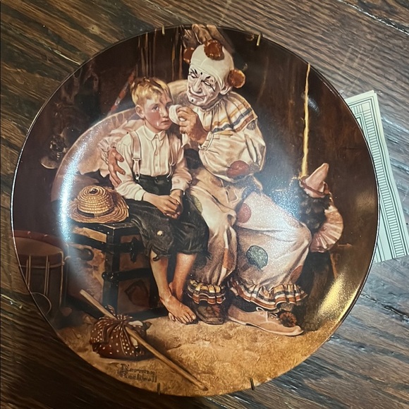 Norman Rockwell | Art | Norman Rockwell Sharing A Smile Brown And White ...